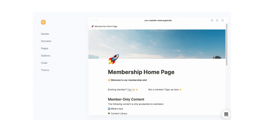 How to Build a Notion Membership Site
