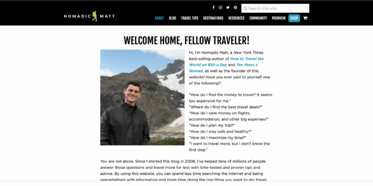 20 About Me Template Examples To Draw Inspiration From