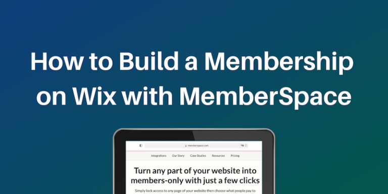 Wix Membership Guide