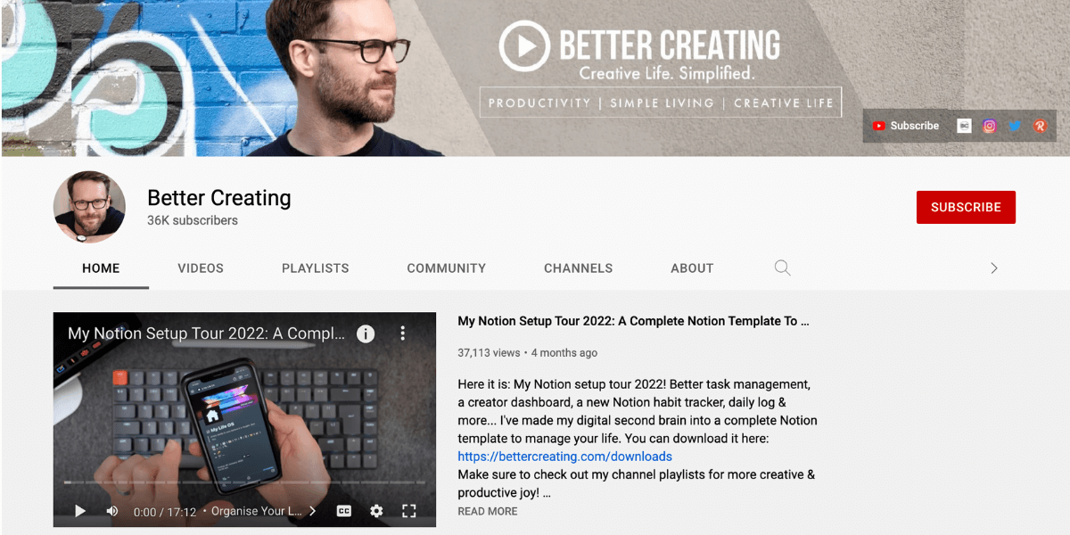 15 Best YouTube Channels for Notion Training