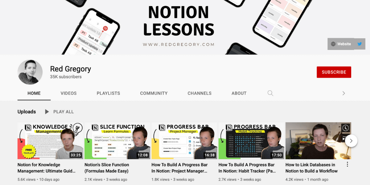 15 Best YouTube Channels for Notion Training