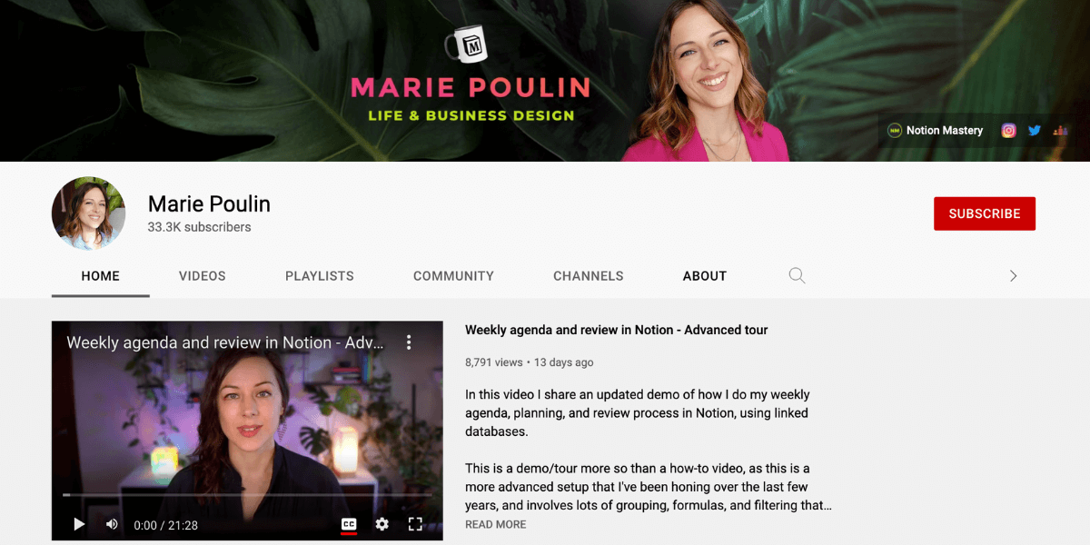 15 Best YouTube Channels for Notion Training