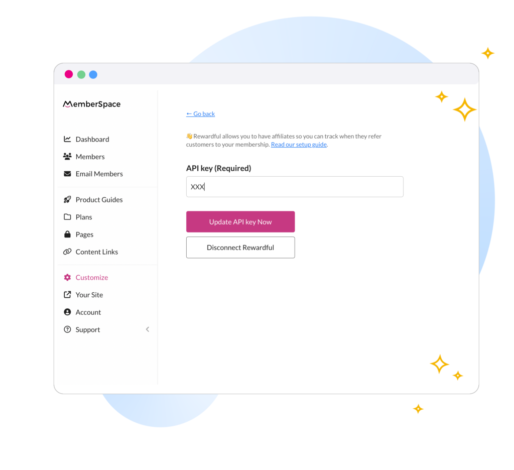 MemberSpace features