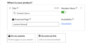 Add a Content Library to Any Website - MemberSpace